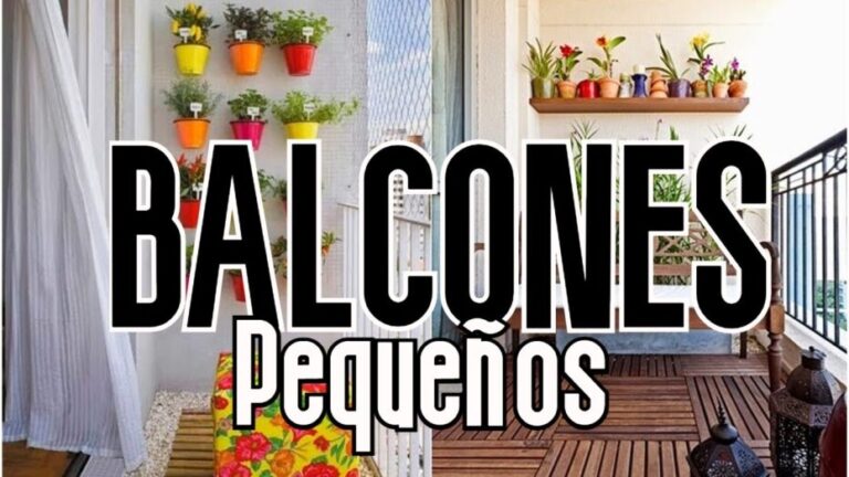 Aprovecha al máximo balcones pequeños con ideas para plantas y botánica
